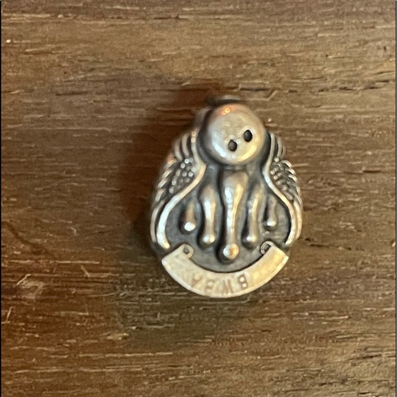 Jewelry | Vintage Solid Silver Award Pin W Wings | Poshmark